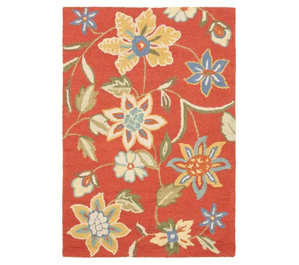 SAFAVIEH Blossom Collection Blm673 4' X 6' Rug Valeri E - One-color
