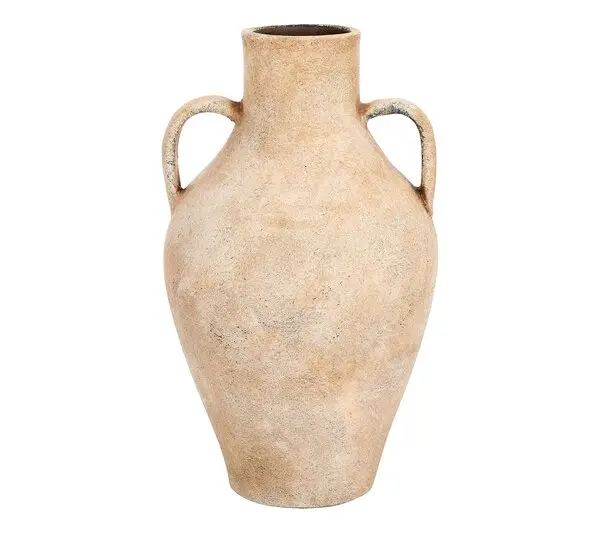 SAFAVIEH Mesa 18' Natural Stoneware Vase - One-color