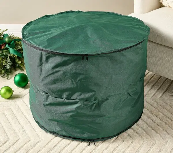 BETHLEHEM LIGHTS Heavy Duty Double Wreath Storage Bag - One-color