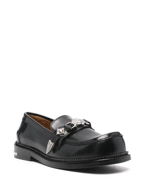 Toga Metallic-detail Loafers
