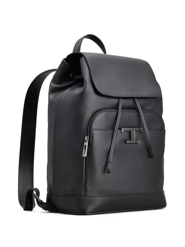 TOD'S T Timeless Medium Backpack - Black