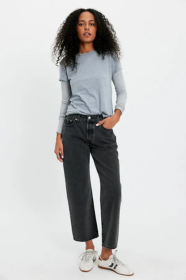 LEVI'S 501 '90s Ankle Jeans - Smooth Operator