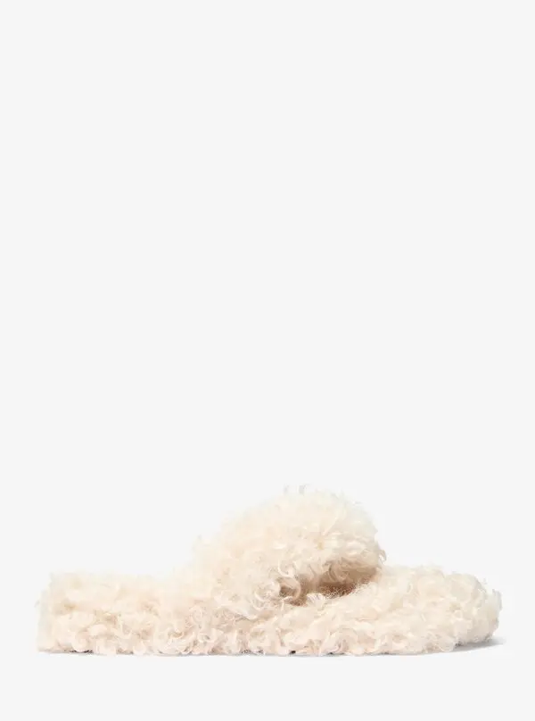 Michael Kors Alani Faux-fur Flip Flop