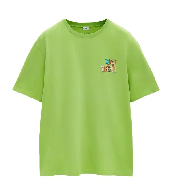 Loewe X Richard Hawkins Logo T-Shirt - Green | Editorialist