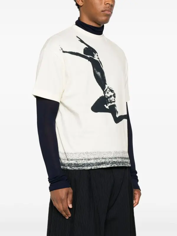 JIL SANDER Printed T-shirt
