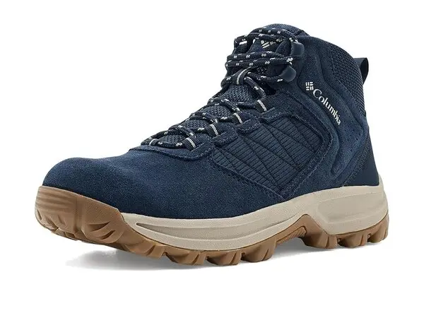 Columbia Transverse Suede Lace-up Hiking Boots - Navy