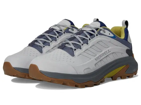 Merrell Moab Speed 2 Leather Waterproof Athletic Shoes - Beige