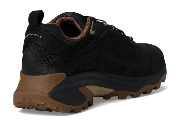 Merrell Moab Speed 2 Leather Waterproof Athletic Shoes - Black
