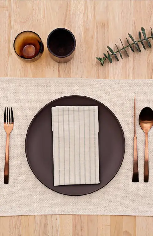 MEEMA Rustic Placemats Set Of 4 - Natural