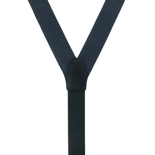 Trafalgar Banbury Paisley Silk Formal Suspender - Black