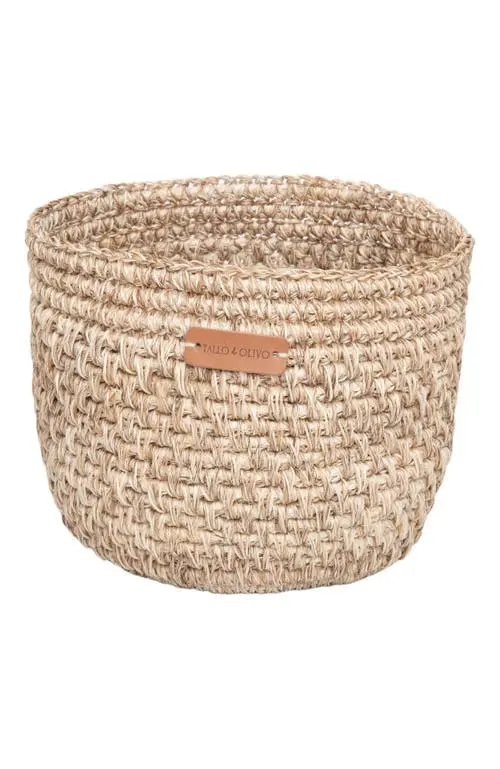TALLO DE OLIVO Fique Bread Basket