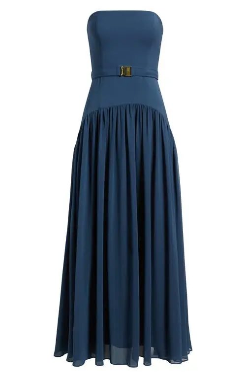 sachin and babi light blue dress Emerson Navy Drop Waist Dress main image 0