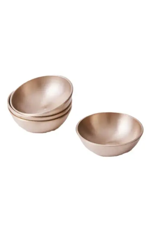 FLECK Luxe Kansa Dip Bowl Set Of 4