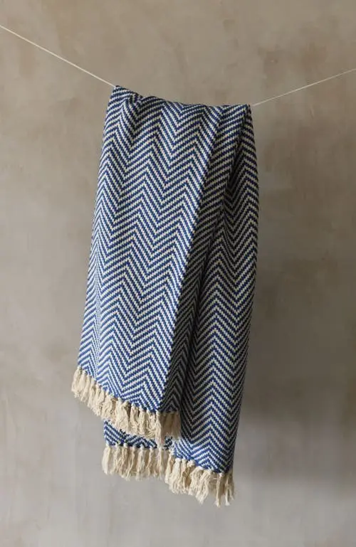 THE NASCENT Cara Throw - Blue