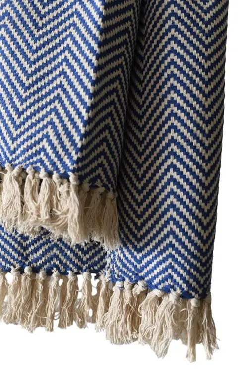 THE NASCENT Cara Throw - Blue