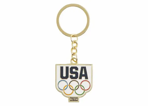 Kith Team Usa Keyring - Multicolor