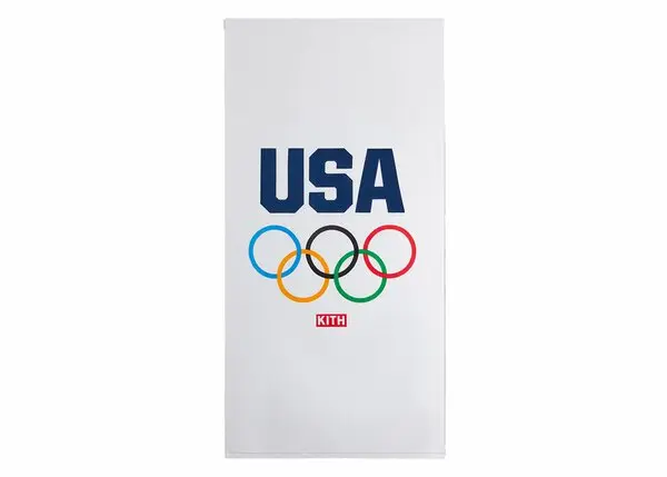 Kith Team Usa Beach Towel - White