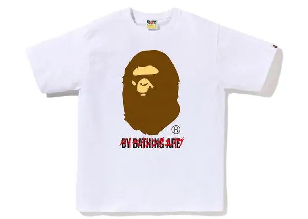 A BATHING APE Katakana Bathing Ape Tee Shirt - White