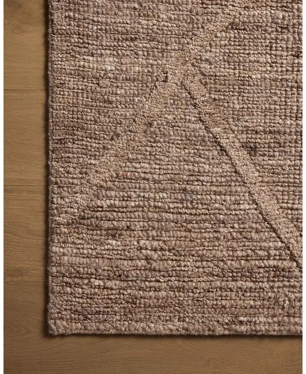 LOLOI Cline Cli-01 Area Rug, 5'6 X 8'6 - Mocha