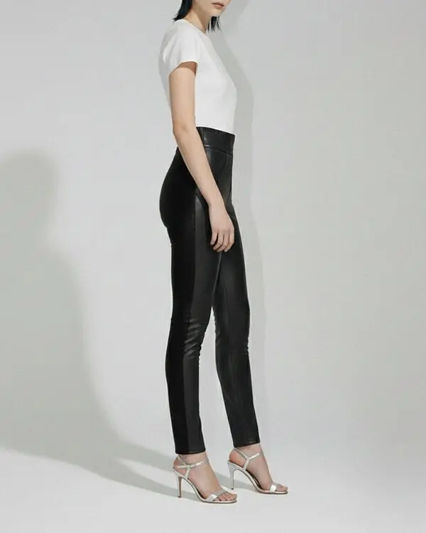 AS By DF Gigi Stretch Leather Leggings