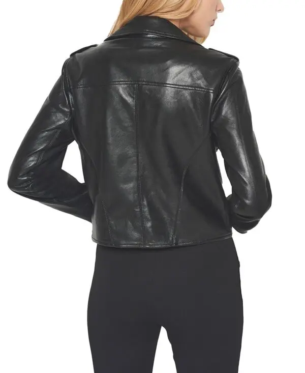 AS By DF Cult Recycled Leather Jacket - Black