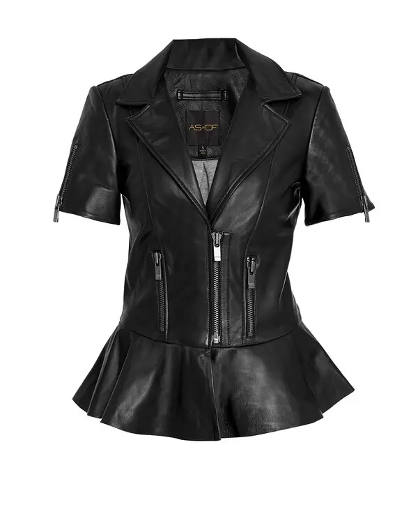 AS By DF Kat Upcycled Leather Jacket