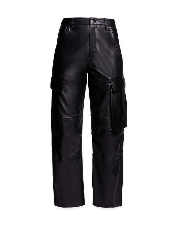 AS By DF Upcycled Leather Cargo Pants