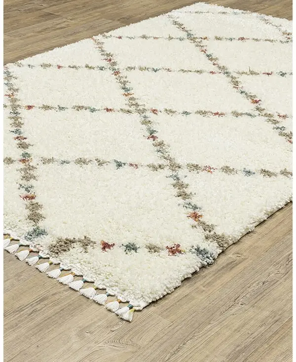 ORIENTAL WEAVERS Axis Ax08a Area Rug, 3'10 X 5'5