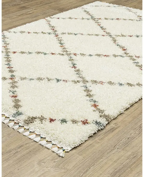 ORIENTAL WEAVERS Axis Ax08a Area Rug, 6'7 X 9'6