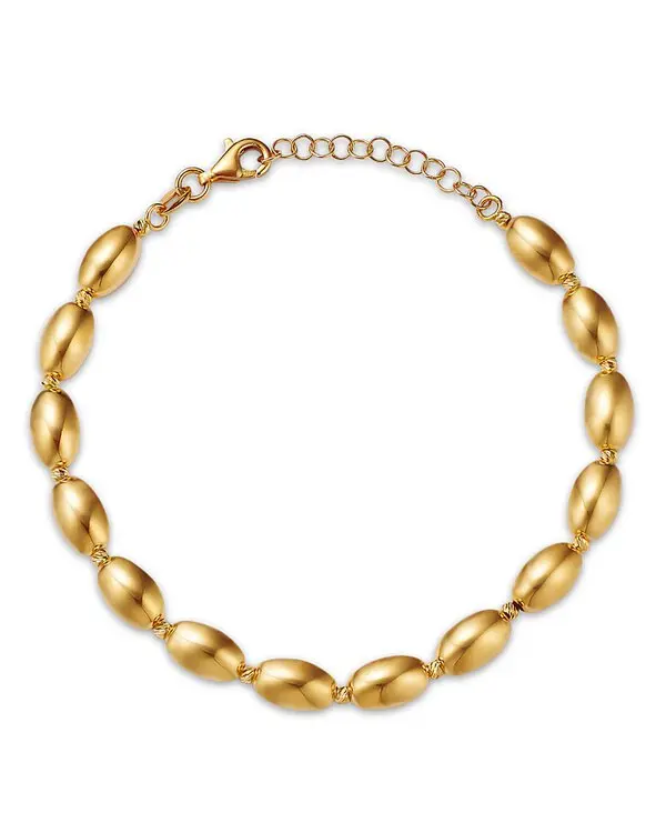 ALBERTO AMATI 14k Yellow Beaded Bracelet - Gold