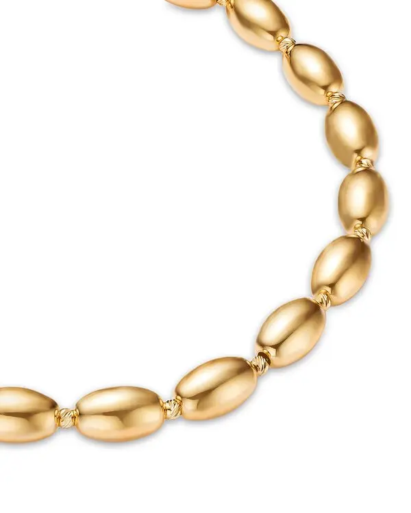 ALBERTO AMATI 14k Yellow Beaded Bracelet
