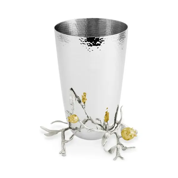 Michael Aram Pomegranate And Gold Vase