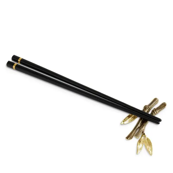 Michael Aram Zen Garden Chopsticks And Stand, Set Of 4