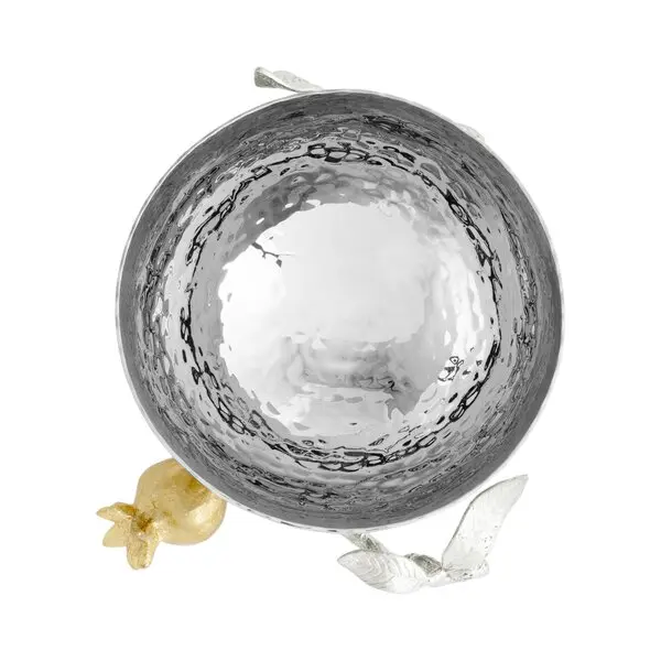 Michael Aram Pomegranate And Gold Nut Bowl