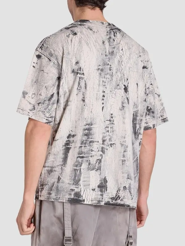Acne Studios Exford U Bow Logo Cotton T-shirt