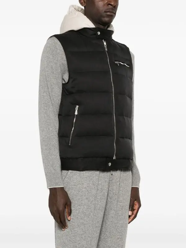 Eleventy Bi-material Gilet