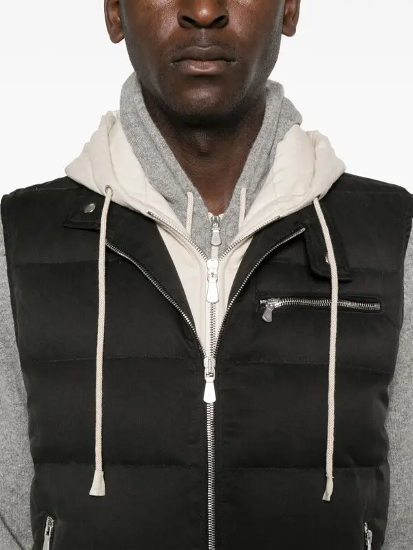 Eleventy Bi-material Gilet