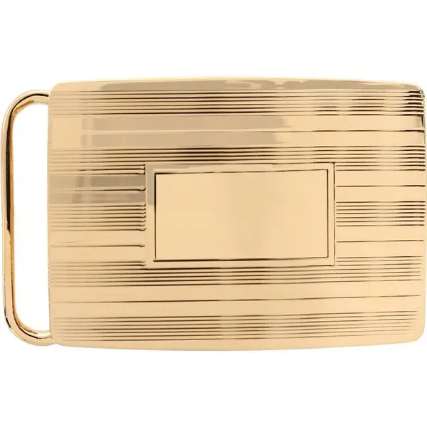 Trafalgar 30mm Plated Compression Belt Buckle - Gold