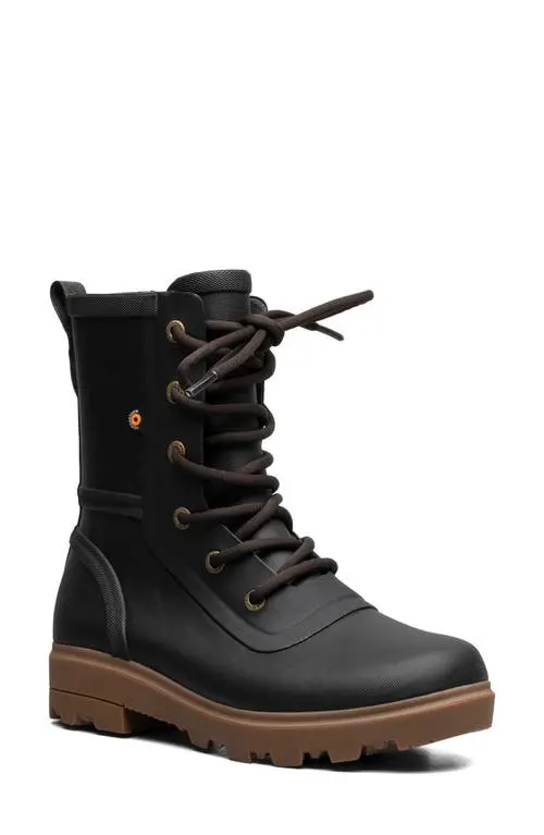 Bogs Holly Lace-up Waterproof Rain Boot