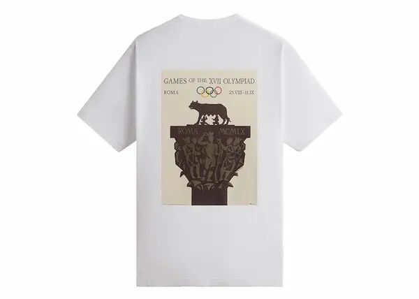 Kith Olympics Heritage Rome 1960 Vintage Tee Shirt - White