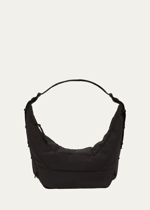 LEMAIRE Large Soft Game Shoulder Bag - Black