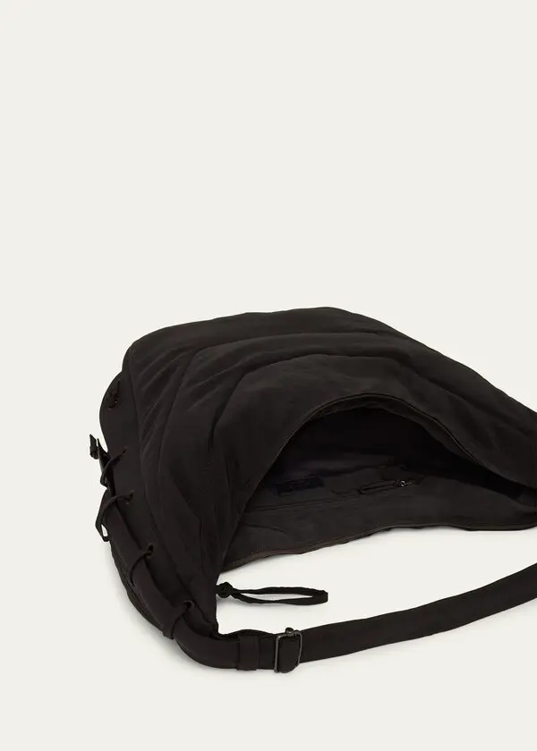 LEMAIRE Large Soft Game Shoulder Bag - Black