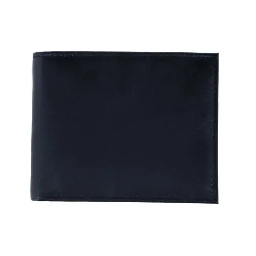 Trafalgar Orion Leather 8-slot Bi-fold Wallet With Removable Id Card Case - Black