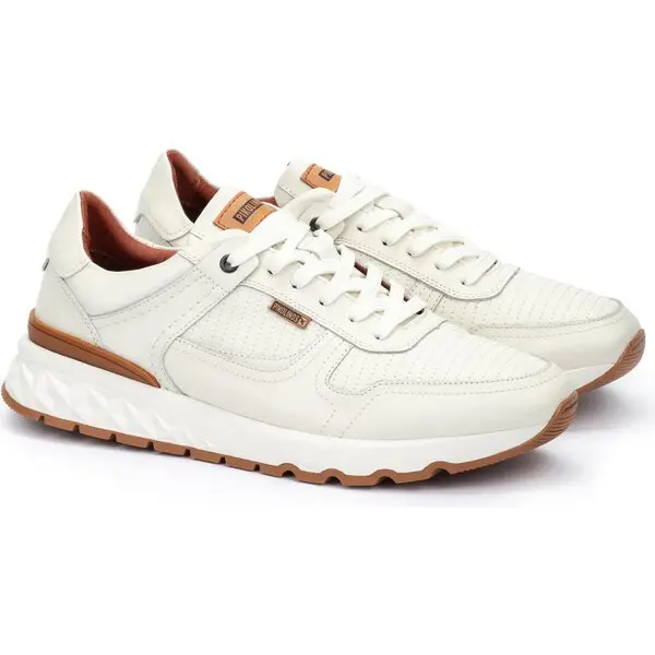 Pikolinos Aranda Leather Sneakers - Off White
