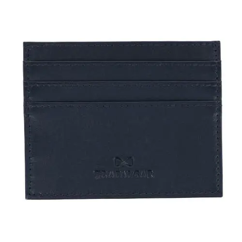 Trafalgar Sergio Genuine Leather Card Case - Black