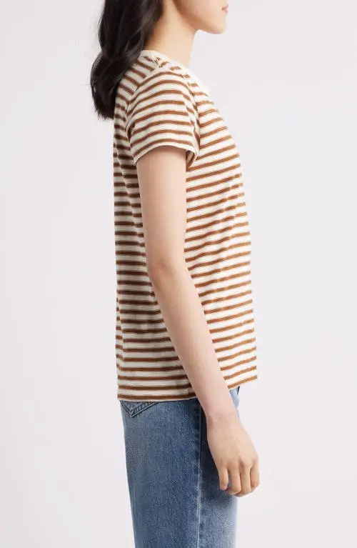 Rag & Bone Slub Stripe T-shirt - Wrbrm