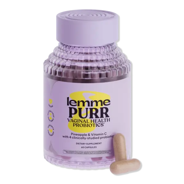 LEMME Purr: Vaginal Odor & Ph Balance Probiotic Capsules - One-color