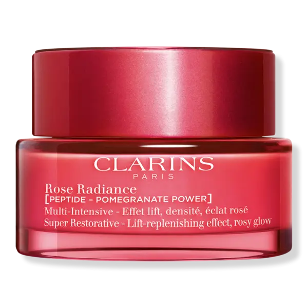 Clarins Super Restorative Rose Radiance Peptide Face Moisturizer - One-color