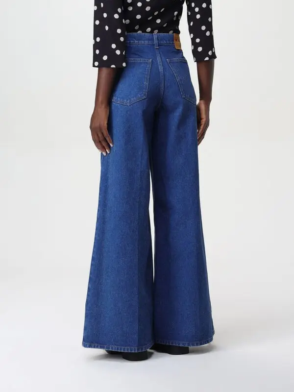 Marni Wide-leg Jeans - Gnawed Blue