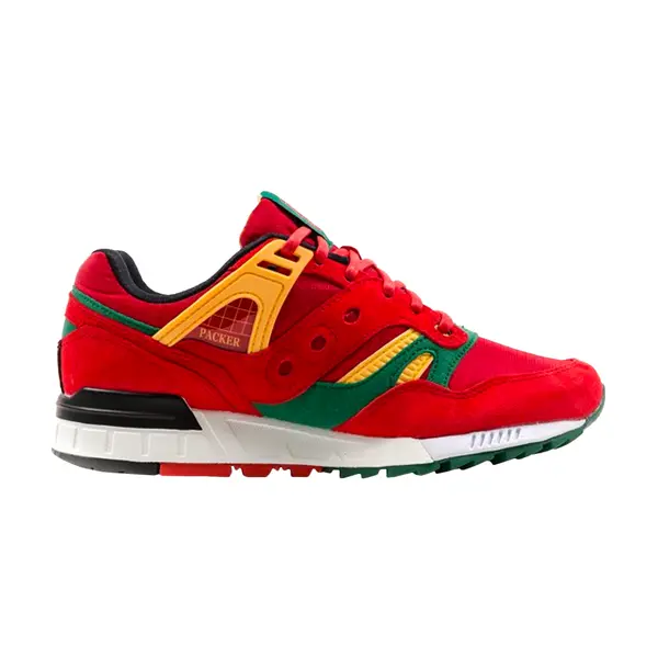 Saucony X Just Blaze X Packer Grid Sd Casino Sneakers - Red